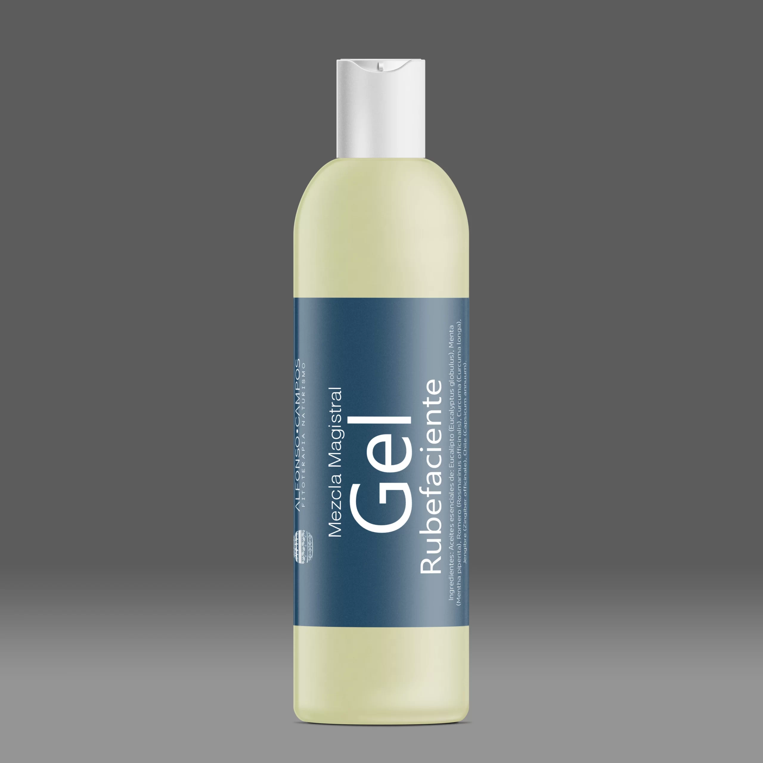 Frasco Gel Rubefaciente 500ml - Fitoterapia Campos USA