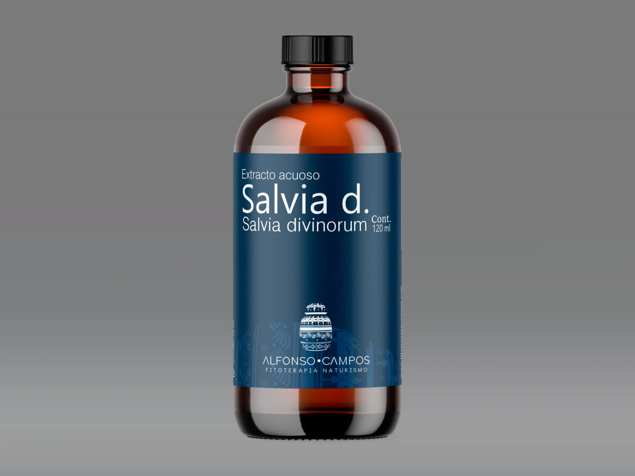 Extracto líquido de Salvia divi. - Fitoterapia Campos USA